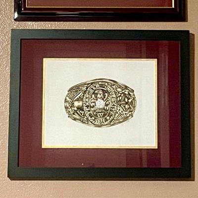 Texas A&M Ring Wedding Print, Aggie Wedding Gift, Aggie Ring Print ...