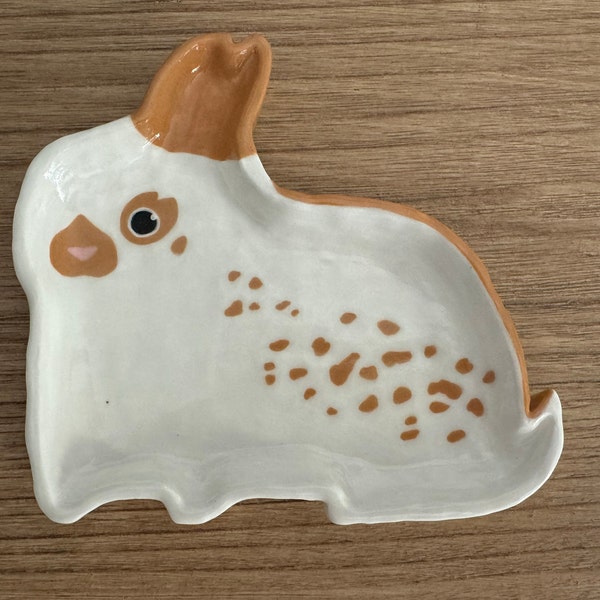 Light Pink Heart Dish, Pastel Color Tray, Ceramic Clay, Handmade ...