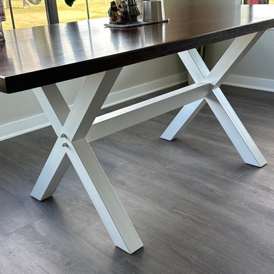 Metal Dining Table Legs, Steel Desk Legs, Iron Table Legs, Industrial ...