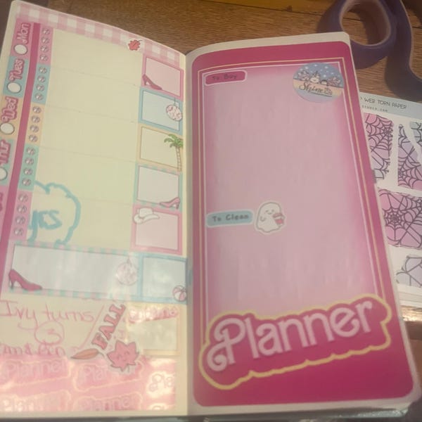 Pink Gingham to Do Post-it® Notes Repositionable Self Stick Notes, Cute ...