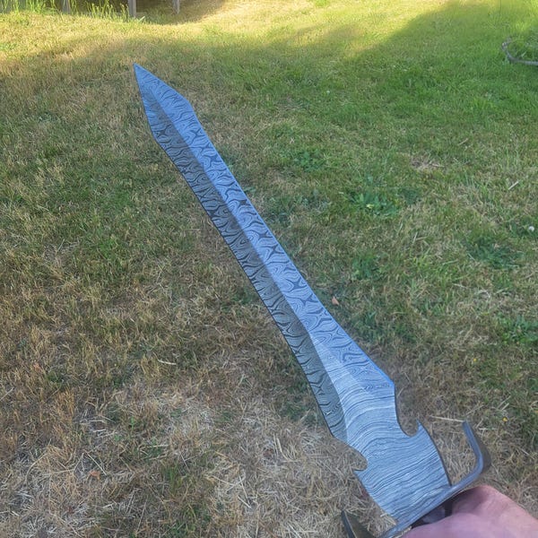 Double Anime Sword, Anime Cosplay, Handmade Anime Training Sword, Real ...