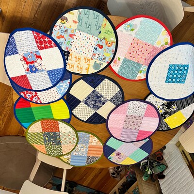 Modern Color Block Long Table Runner, Black White and Gray Table Runner ...