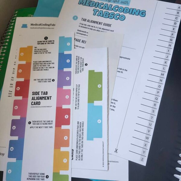 2024 ICD-10-PCS - Tabbing System | Medical Coding Tabs (book NOT ...