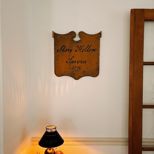 Primitive Colonial Tavern Style Sign - Etsy