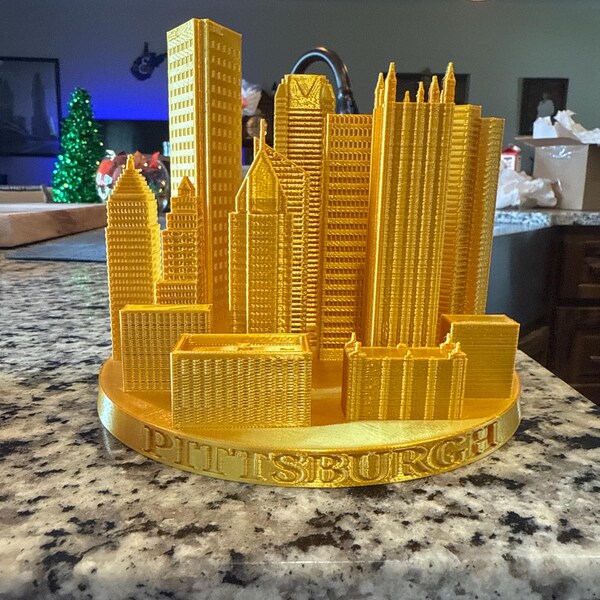 Cleveland Skyline 3D Model Desktop NEW 2024 Sherwin Williams World ...