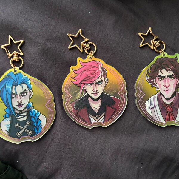 Arcane Keychains - Etsy UK