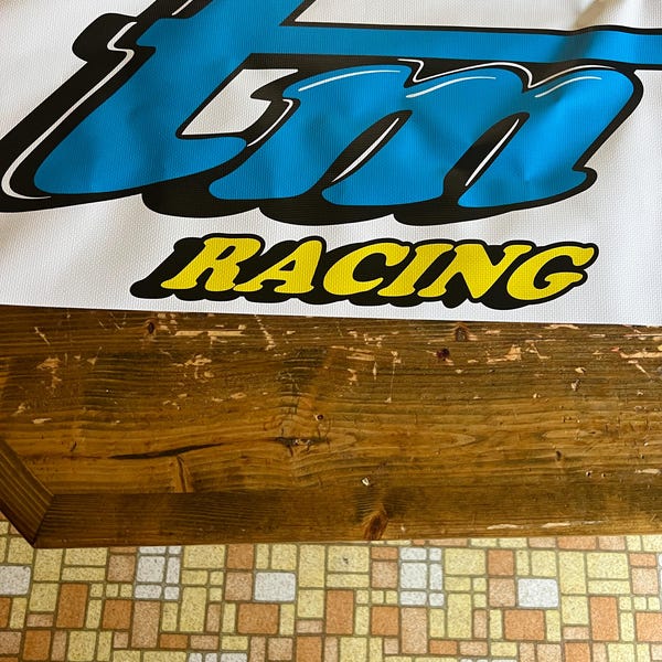 KTM Ready to Race Vinyl Banner Workspace Sign Decoration Garage Car ...