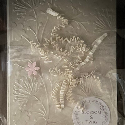 Embossed Note Cards, Vintage Style Note Cards, Note Card Set With ...