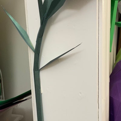 DIY Bellflower Paper Flower, Papercraft 3D Flowers, Low Poly Bell ...