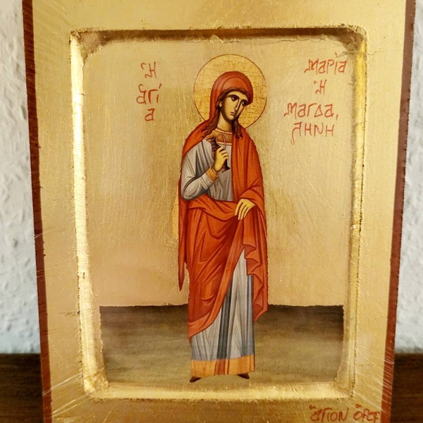 Synaxis of the Bodiless Powers Handmade Icon Golden Leaves Plated - Etsy