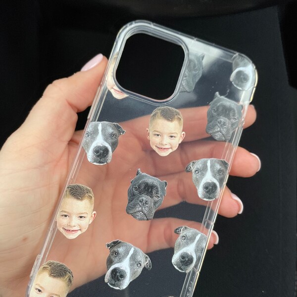 Custom Multi Dog iPhone Phone Case, Personalized Dog Gifts, Custom Dog ...
