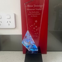 Personalized Trophy Award, Unique Crystal Trophy, Customize Corporate ...