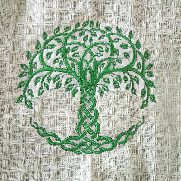 Celtic Tree of Life - Machine Embroidery Design 3 Sizes /tree Machine ...