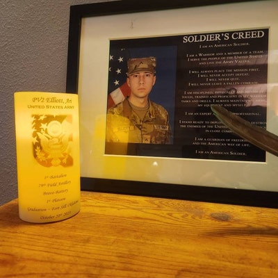 VICTORY Forge/forge Army Basic Training 6 Custom/personalized LED ...