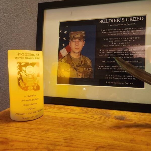 VICTORY Forge/forge Army Basic Training 6" Custom/personalized LED ...