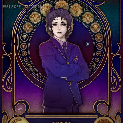 Wrathion & Anduin in Art Nouveau Style world of Warcraft - Etsy