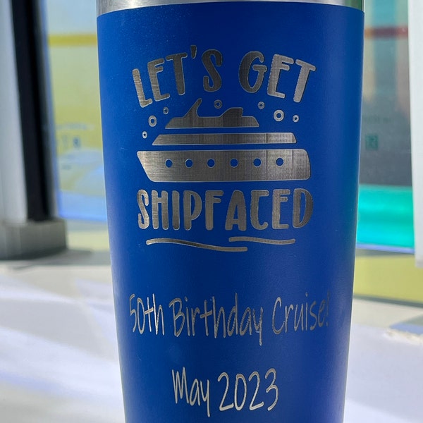 Cruisin & Boozin Cruise Cup-customizable - Etsy