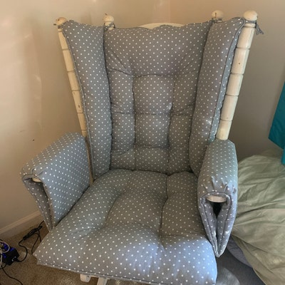 Wingback Rocker Replacement Cushions / Canadian Rocker Cushions ...