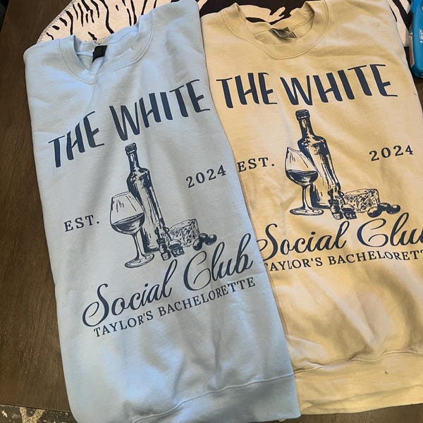 Beach Bachelorette Birthday Party Shirts Custom Location Social Club ...