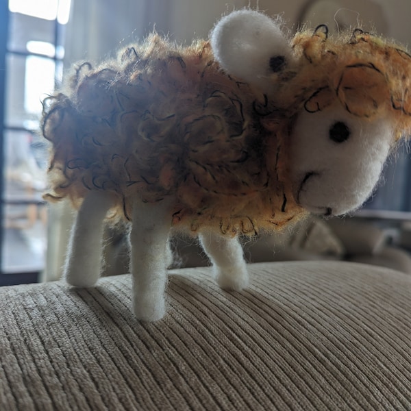 Dog Needle Felting Pattern for Beginners Plus Video Tutorial, Make This ...