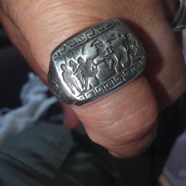 Bellum Ring .45 Acp (925 Sterling Silver) Bullet Ring "si Vis Pacem ...