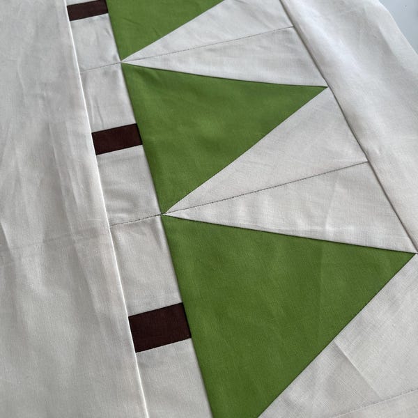 Village Tree PDF Block Pattern - Etsy