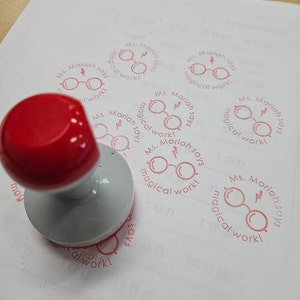 Custom Math Feedback Stamps,personalized Teacher Stamp Pre-inked Stamp ...