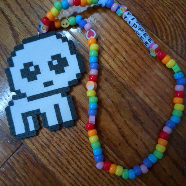 Possum Kandi Keychain - Etsy