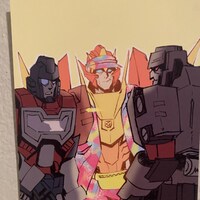 SALE Rodimus and Drift Chibi Druck original 40persent off - Etsy.de