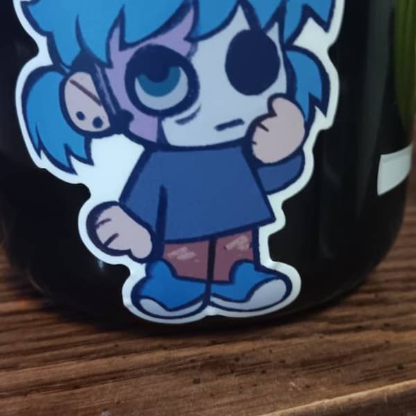 Sally Face Vinyl Sticker Matte 2.75" - Etsy