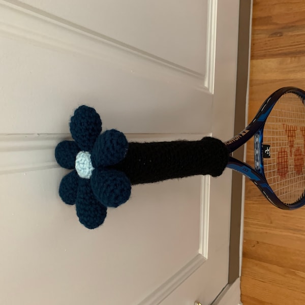 Crochet Tennis Racquet Grip Protector | See “PERSONALIZATION” to Pick ...