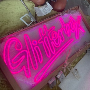 Custom Neon Sign, Neon Sign, Aesthetic Custom Neon Sign, Room Decor ...