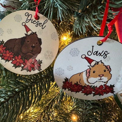 Spooky Ghost Guinea Pig Sticker, Ghost Guinea Pig, Halloween Guinea Pig ...