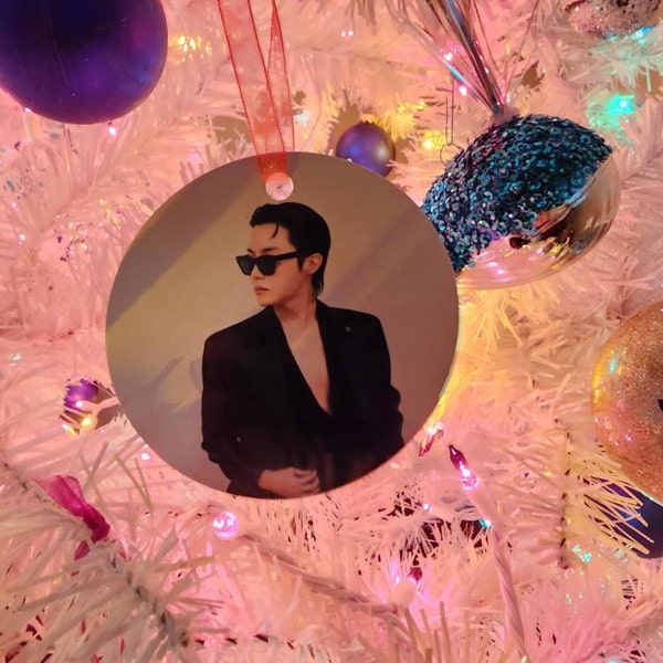 BTS Ornament RM Undercut Christmas Holiday - Etsy