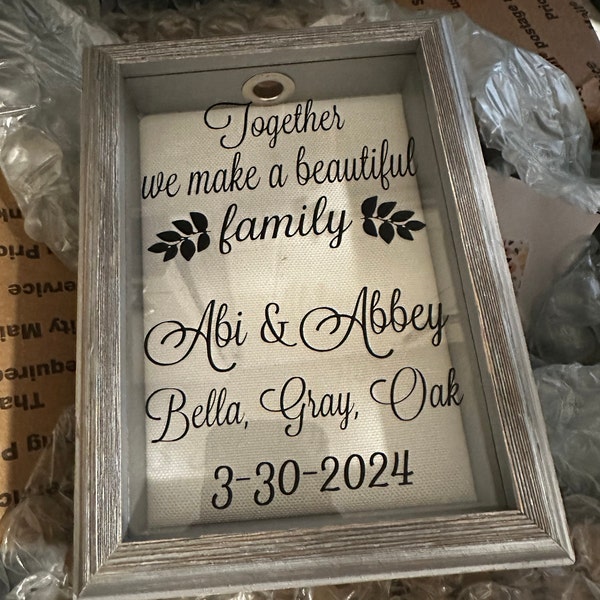 Sympathy Shadow Box With Photo, Memorial, in Loving Memory, Sympathy ...