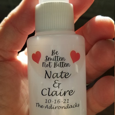 Bulk 50 Bug Spray Bottles & Labels 48 Templates Be - Etsy