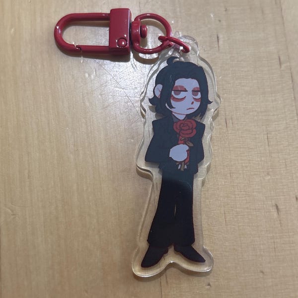 LAST Chance—gerard Way Acrylic Keychain: MCR Chibi Charm - Etsy