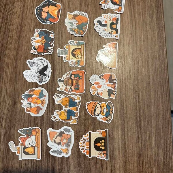 12-pack Trick or Treating Kids Halloween Stickers Cute, Festive ...