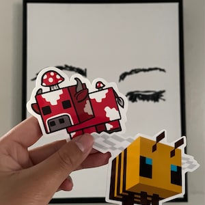 Minecraft Vinyl Decal Stickers - Etsy