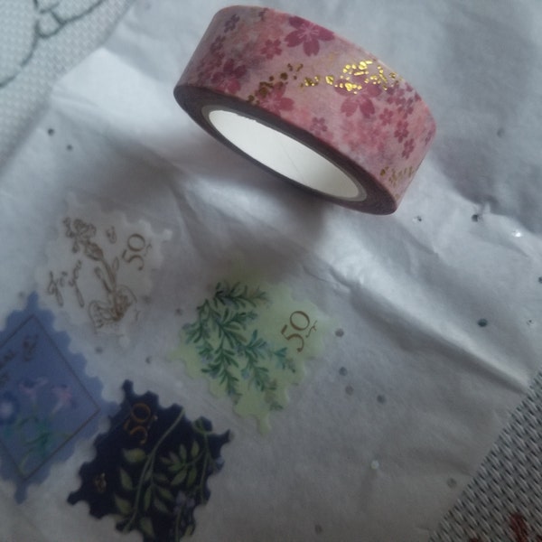 40 Pink Flower Stickers - Roses, Tulips, Carnations - Flake Stickers ...