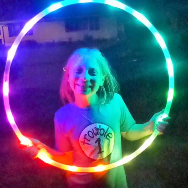HALO Custom LED Hula Hoop - Handmade in Colorado - Durable ...