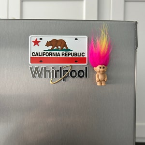 Mini Vintage Troll Magnet - Etsy