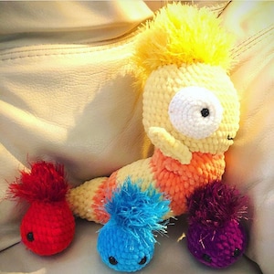 Barnacles Handmade Crochet Plush Soft Toy Barnacle Colorful Plush Gift ...