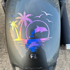 Sunset Beach Decal Car Window Decal Laptop Decal - Etsy