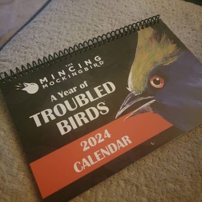 Yelling Set of 8 Thank You Cards Bird Thanks Stationery Gift Mincing ...