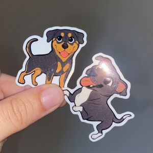 Golden Retriever Sticker Chibi Puppy Dog Vinyl Hand Drawn - Etsy