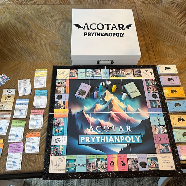 Prythianpoly, an ACOTAR Board Game Inspired in A Court of Thorns and ...