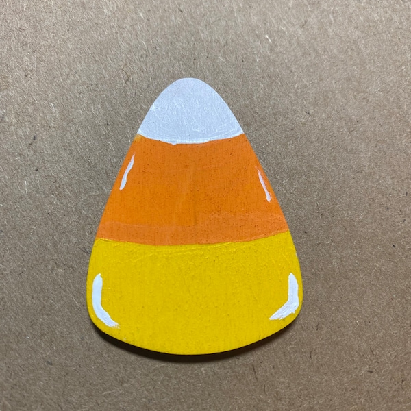Unfinished Wooden Candy Corn Shape - Halloween - Craft - From 1" up to ...