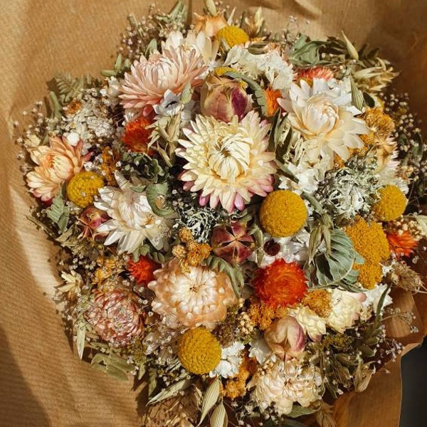Organic Dried Floral Craft Pack, Dried Plants, Grass, Flower Stems, DIY ...