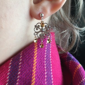 Synnove Sami Risku Style Norwegian Solje Silver Plated | Etsy